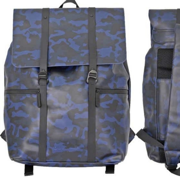 Duchamp | Bags | Nwt Duchamp London Rubberized Foldover Camo Backpack ...
